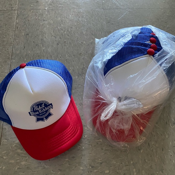 paps blue ribbon | Other | Paps Blue Ribbon Foamy Hat | Poshmark